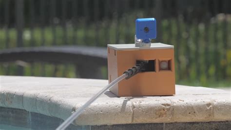 This Robot With Raspberry Pi Scares Birds From The Pool In A Very