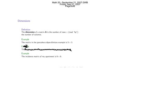 Lesson 2 Vectors And Matrices Screen Notes Pdf Physics Science