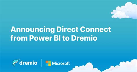 Announcing Sso For Dremio Cloud And Power Bi