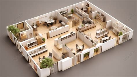 사무실 공간 배경의 아이소메트릭 3d 렌더링에 푹 빠져보세요 아이 배경 사무실 의자 배경 3d 아이 배경 이미지 Hd 아이 사무실 의자 3d 아이 배경 사진