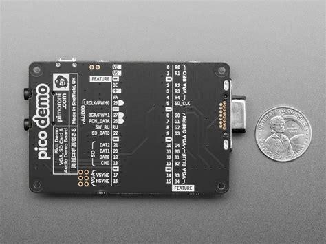 Pimoroni Pico Vga Demo Base Rp2040 Vga Multimedia Board [pim553] Id