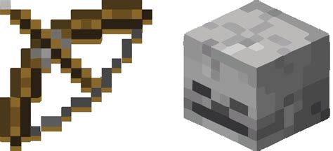 Bow And Skeleton Minecraft Cursor For Chrome