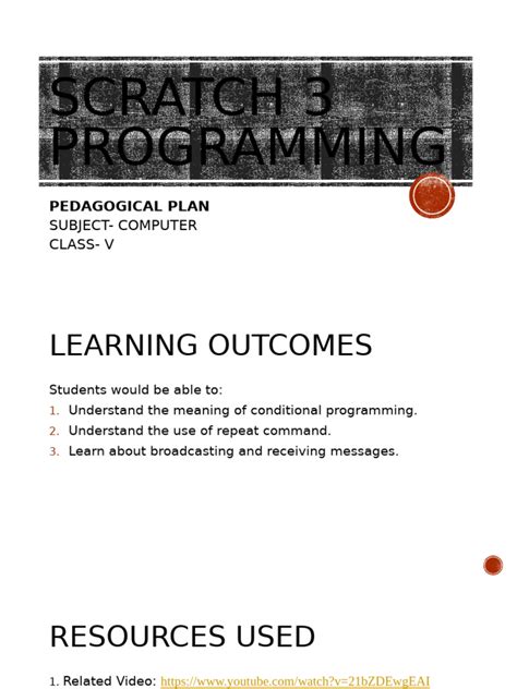 Scratch 3 Programming Pdf Computer Programming Learning