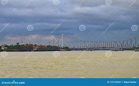 Howrah Bridge Aka Rabindra Setu Stock Image Image Of Bridge