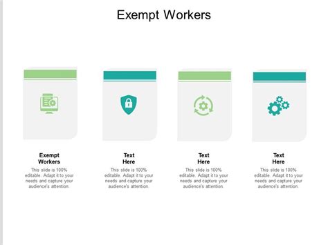 Exempt Workers Ppt Powerpoint Presentation Infographics Design Ideas Cpb Presentation Graphics