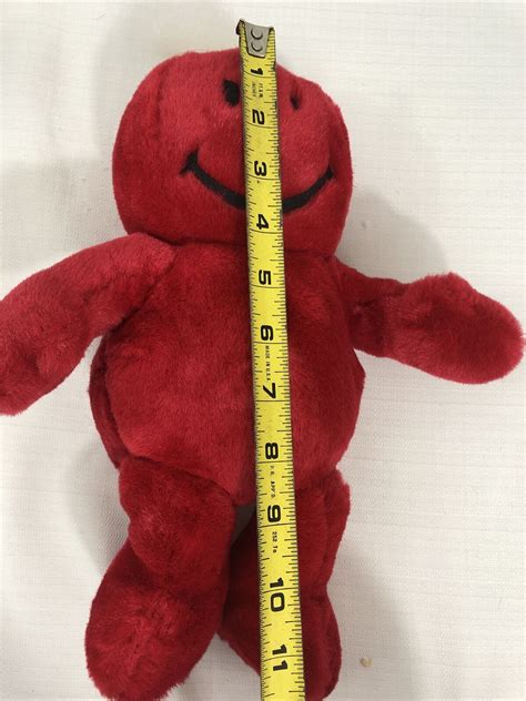 Mavin Dan Dee Smiley Face Plush Red Smile Soft Toy 90s Does Not Work