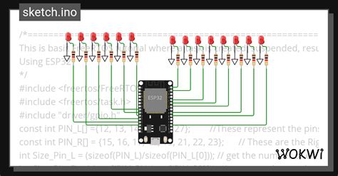 Array With Freertos With Esp32 Task Suspend Delete Resume Wokwi Esp32 Stm32 Arduino Simulator