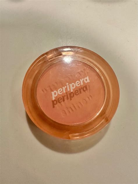 Peripera 07 Milky Peach Pure Blushed Sunshine Cheek Beauty And Personal