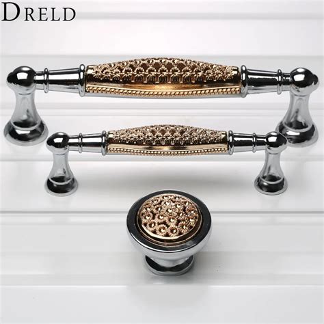 Dreld 1pc Furniture Handles Cabinet Knobs And Handles Wardrobe Door Pulls Dresser Drawer Handles
