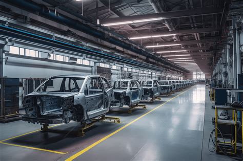 车间汽车生产高清图片下载 正版图片600041292 摄图网
