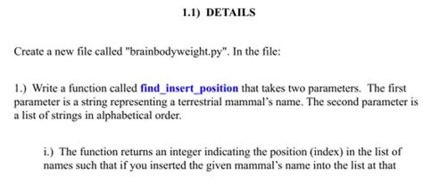 Program To Implement Reading Weights Of Terrestrial Mammals