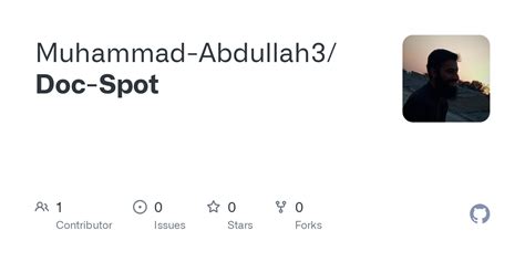 Github Muhammad Abdullah3doc Spot