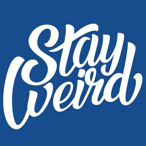 Stay Weird Collection Bdifferent Clothing