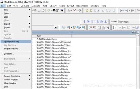 基于fpga的dds在modelsim与td的联合仿真（三）modelsim怎么添加安路ip库 Csdn博客