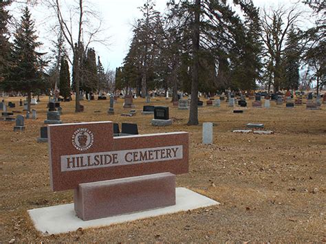 Historic Sites Of Manitoba Portage Hillside Cemetery Hillside