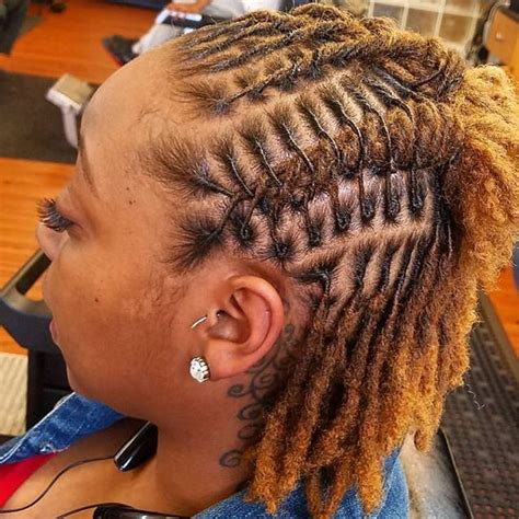 Dread Hairstyles For Short Dreads Hairstyle Guides