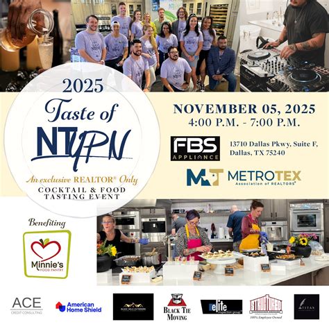 Cant Make It To Taste Metrotex Association Of Realtors Facebook