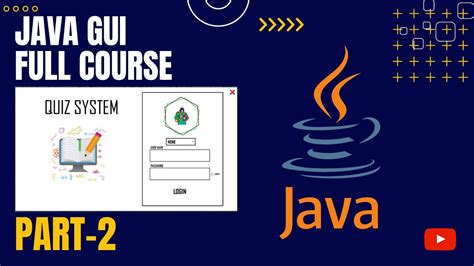 How To Create Jlabel Jtextfield Jbutton Java Gui Full Course Part YouTube