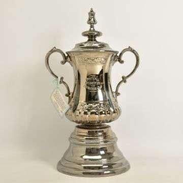 Wintertons Win The Fa Cup Replica Football Trophy In Lichfield Auction
