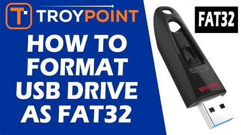 How To Format Any Drive As FAT32 YouTube