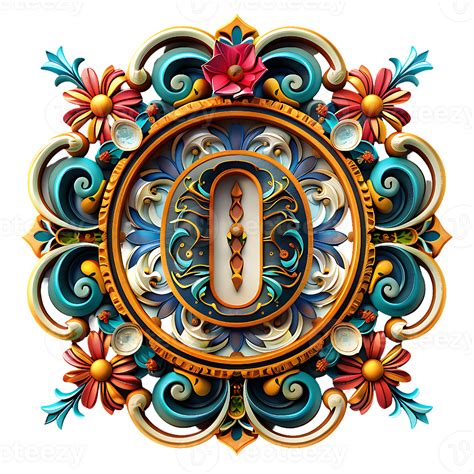 Boho Celestial Theme Alphabet Design 44646963 Png