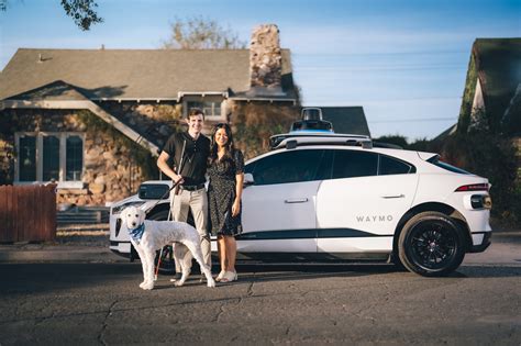 Driven By Love Couple Goes On A Romantic Night Out With The Waymo Driver