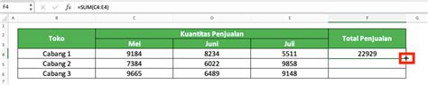 Cara Menjumlahkan Di Excel Beserta Berbagai Rumusfungsinya Compute