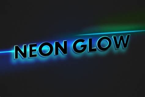 Neon Glow Style Text Effect Psd Psd Free Download Pikbest