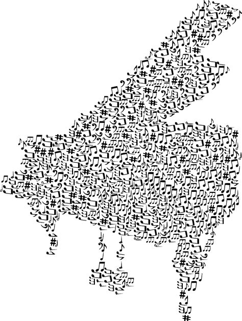 Svg 피아노 음악 악기 뮤지컬 무료 Svg 이미지 및 아이콘 Svg Silh