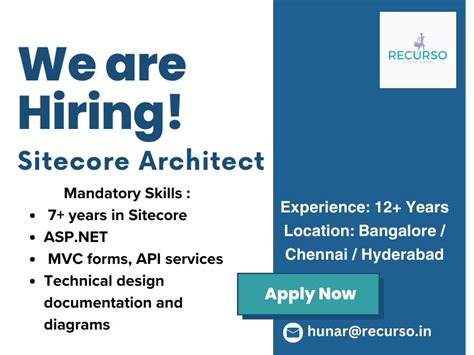 Recurso Hr Services On Linkedin Everyone Hiring Sitecore Developer
