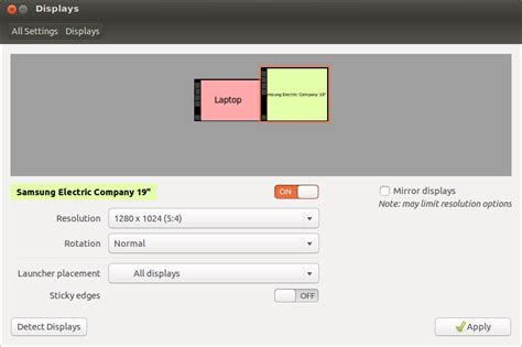 Multiple Monitors How To Make Ubuntu Recognize An Unknown External
