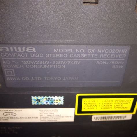 Aiwa Stereo Cd And Cassette Player Audio Portable Music Players On Carousell