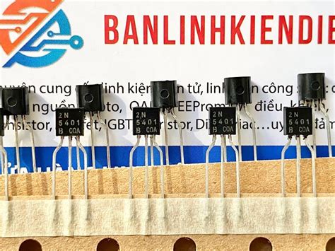 2N5401 5401 Transistor PNP 0.6A 180V chính hãng CJ TO-92