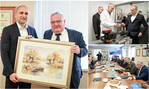 Foto Ministar Obrane Ivan Anušić U Posjetu Prelogu Emedjimurjehr