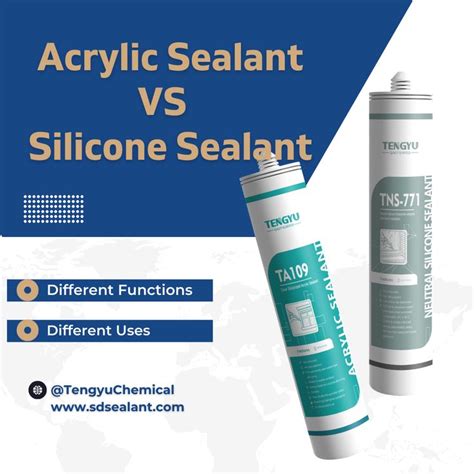 Acrylic Sealant And Silicone Sealant Are Two Common Sealant Types