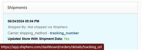 Create Shipping Label Missing Tracking Url Input Graphql Api