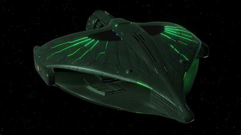 3d Model Romulan Warbird Enhanced D Deridex Class Based On Star Trek