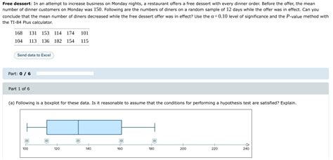 solved free dessert a the boxplot shows that there