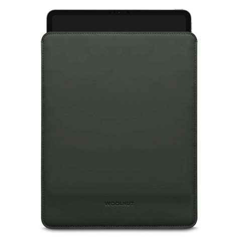 Woolnut Ægte Læder Sleeve Til Ipad Tablet 250 X 180mm Grøn