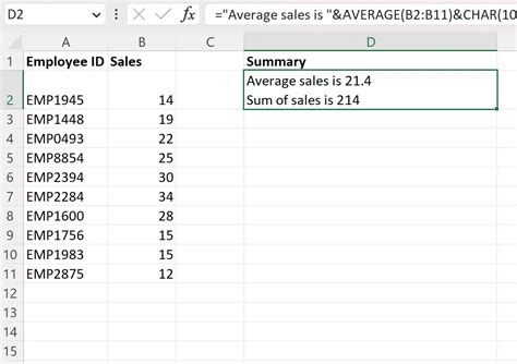 Excel So Verwenden Sie Mehrere Formeln In Einer Einzelnen Zelle