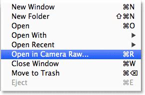 CS Camera Raw How To Open Raw JPEG And TIFF Files