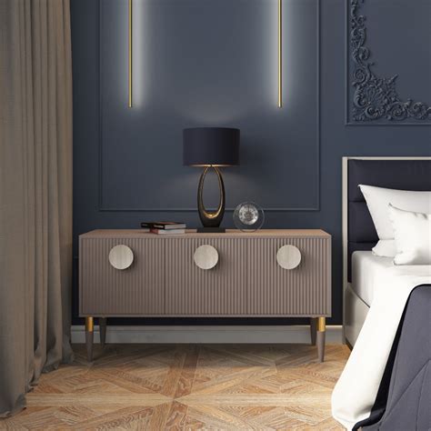 Round Wooden Cabinet Handles For Furniture Sleek Design
