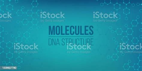 Creative Vector Illustration Of Molecular Structure Coding Connection Genome Isolated On