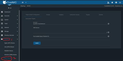 Home Lab Configuring Iscsi In Freenas 11 Estens Automation Log