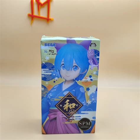 Figura Rem Kimono Azul Re Zero Spm Sega