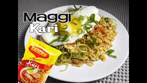 Maggi Kari Instant Noodle Hacks Budget Recipe Youtube