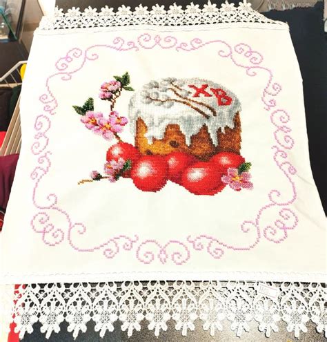 Вишитий рушник на пасху — ціна 1690 грн у каталозі Дзеркала Купити товари для дому та побуту за