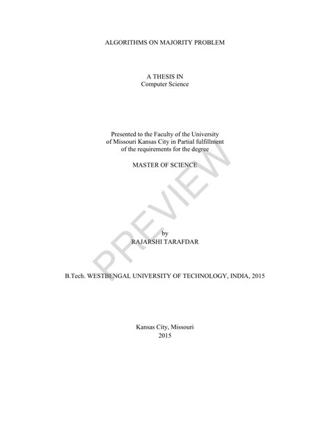 Pdf Algorithms On Majority Problem