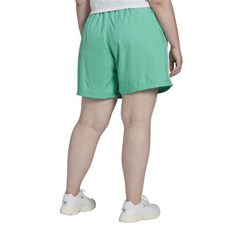 buy adidas originals womens adicolor classics ripstop shorts plus size