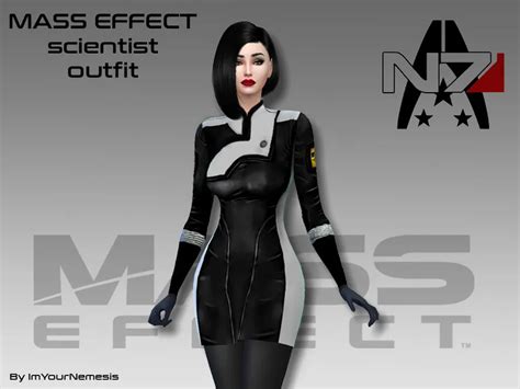 Mass Effect Scientist Casual Outfit The Sims 4 Catalog Sims 4 Sims